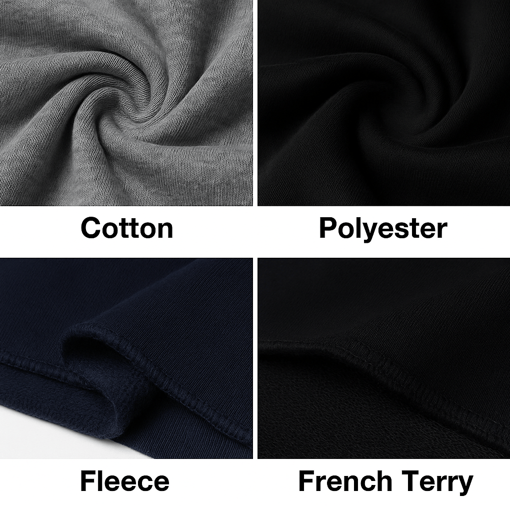 How to Choose the Right Hoodie Fabric,100% Cotton,Polyester